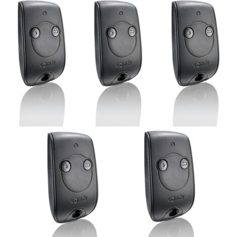 Somfy - 5er-Set Keytis NS 2 RTS-Fernbedienungen für Tore und ...