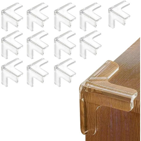 12 Protections d'Angle Protections Coins en Caoutchouc Protection Table ...