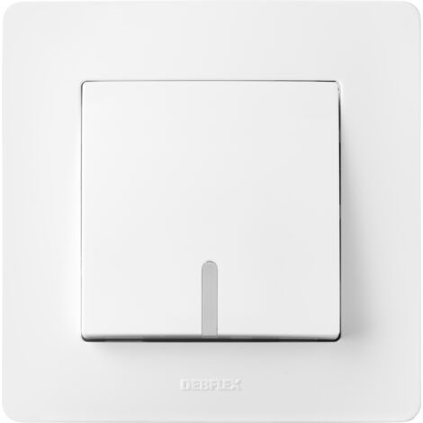 DEBFLEX - 749532 - Caly Pulsador con Luz Blanco