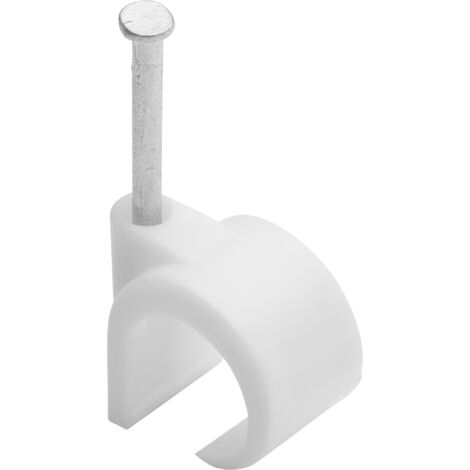 DEBFLEX - 700413 - Grapas para Cable Ø 16 a 19 mm Blanco Bolsa de 25