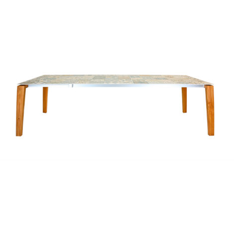 SIT Mobilia Tisch Olympia Turin ausziehbar Fußholz Teak 160/220/270x95 ...