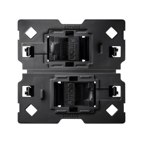 Connecteur informatique RJ45 AMP® de catégorie 6 UTP double avec ...