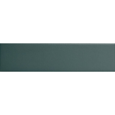 Carrelage sol / mur brique uni bleu vert 5,6x23,2 cm MODULO BASE MUSCHIO