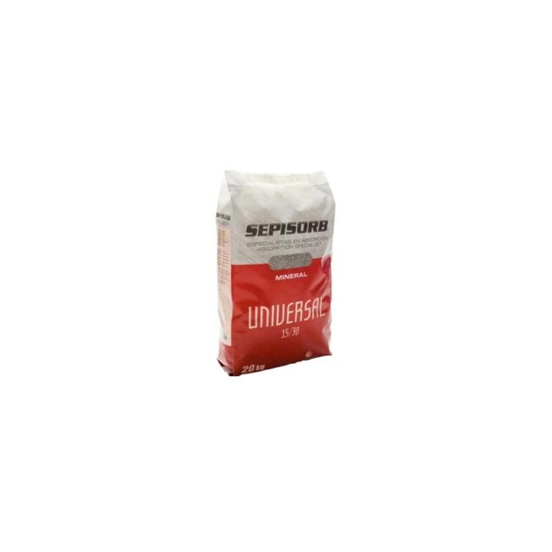 Absorbant mineral sepiolite fin 20kg Global hygiene