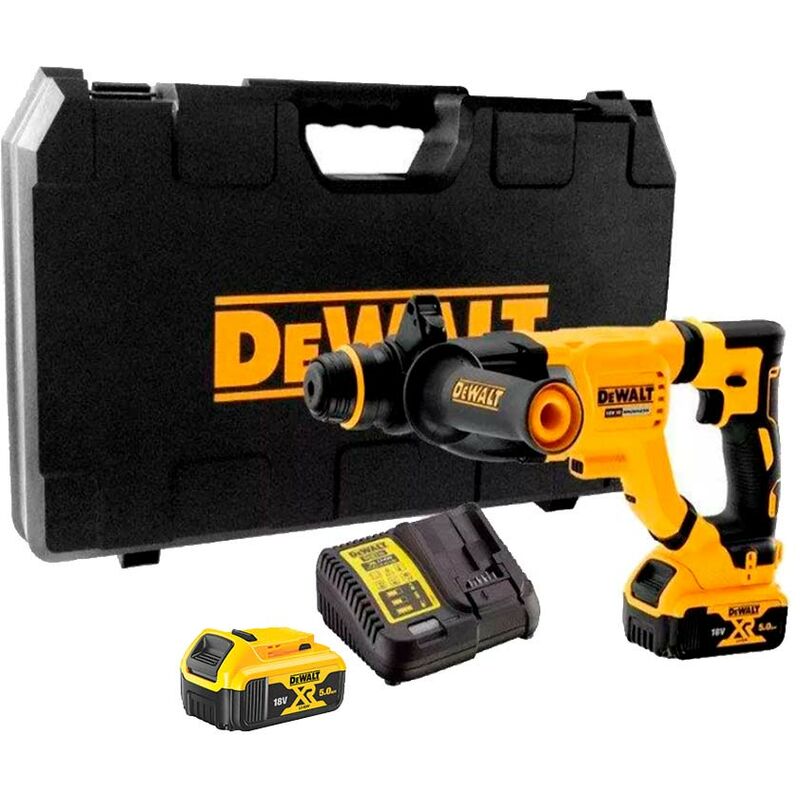 DeWalt DCH263P2 Cordless 18V XR Brushless 3.0J SDS+ Rotary Hammer Drill ...