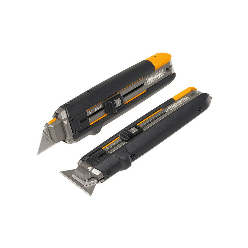 Toughbuilt H4S5-01 2-in-1 Flip Scraper Utility Knife ADD FREE BLADES TO ...