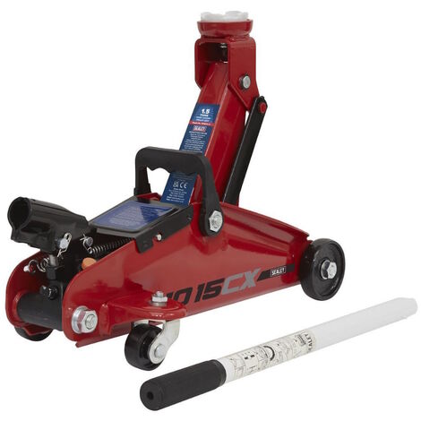 Sealey 1015CX Trolley Jack 1.5tonne Short Chassis