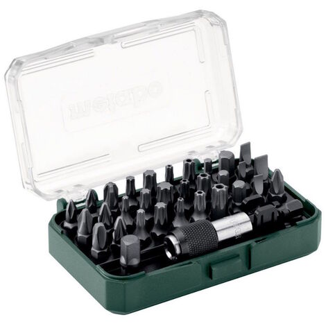 Metabo 626697000 32 Pcs Screwdriver Bit Box Set LC