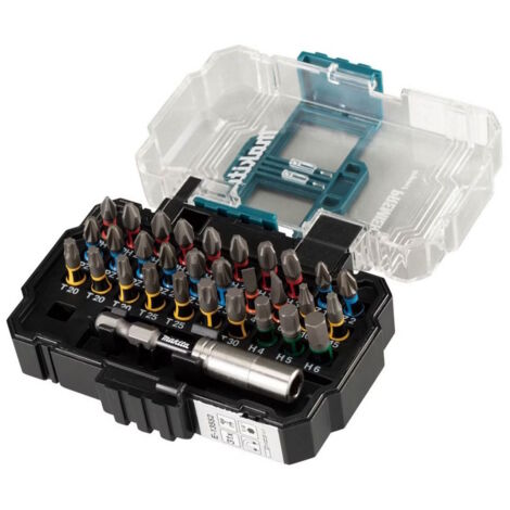 Makita E-13552 31 Piece Impact Premier Torsion Screw Bit Set Impact Driver +Case