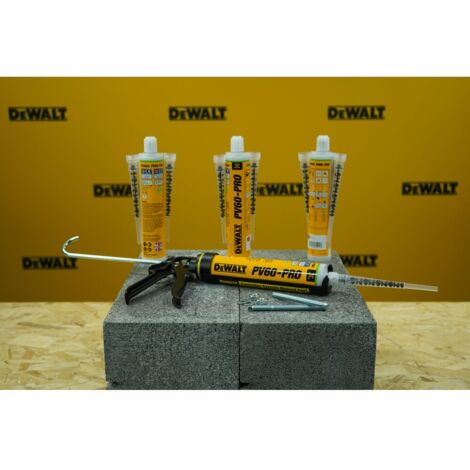 DeWalt DFC1610000 300ml-585ml Manual Injection Adhesive Dispensing Tool