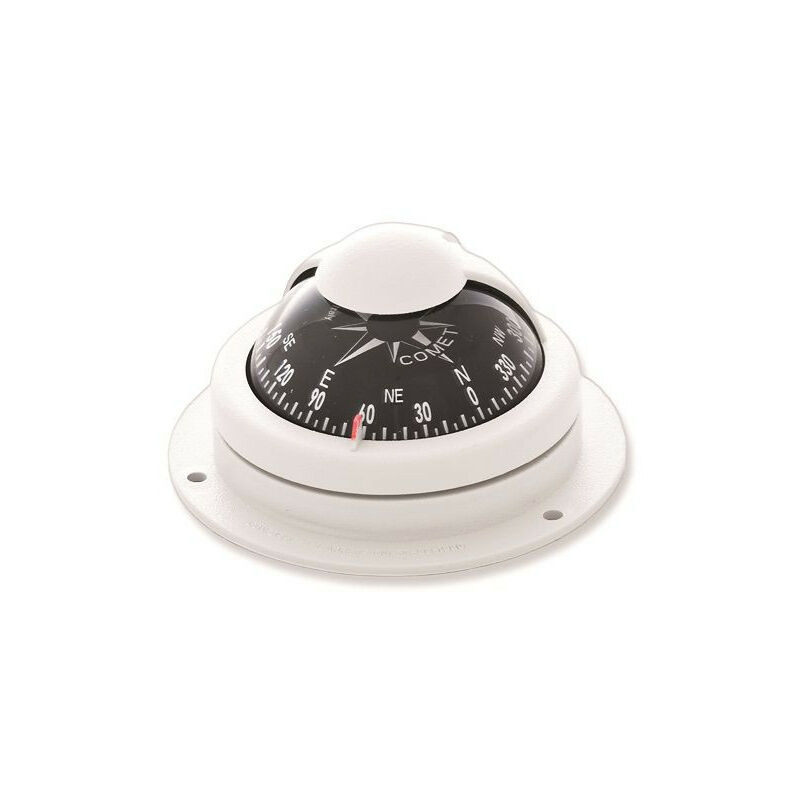 Compas comet BC1 plat pont gris - RIVIERA - diam 48 mm / rose noire