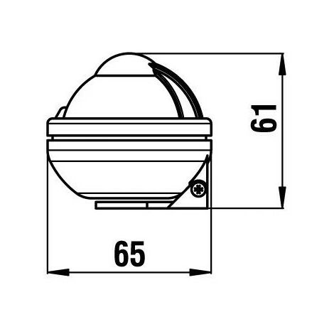 Compas comet BC2 - RIVIERA - argent - diam 65 mm
