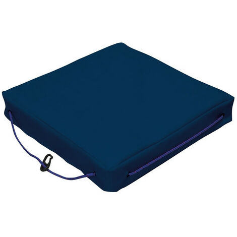Coussin flottant simple - bleu - 40 x 40 cm