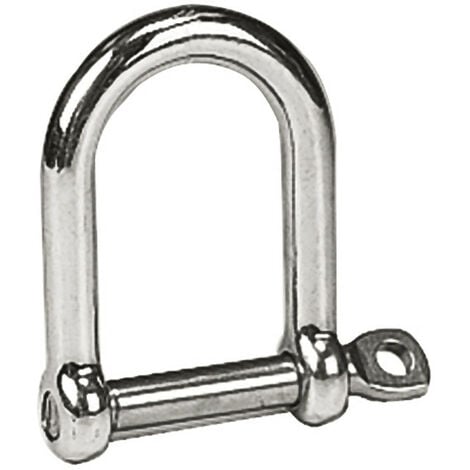 Manille inox large - ORANGEMARINE - 6 mm