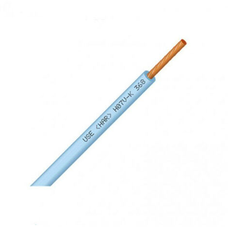 CÂBLE ÉLECTRIQUE H07V-K 6MM² - noir