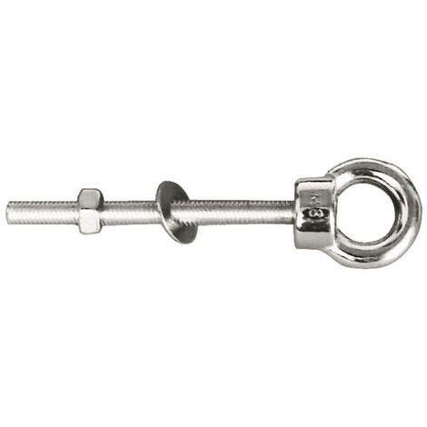 Piton inox œil 8mm - ORANGEMARINE - 100 mm