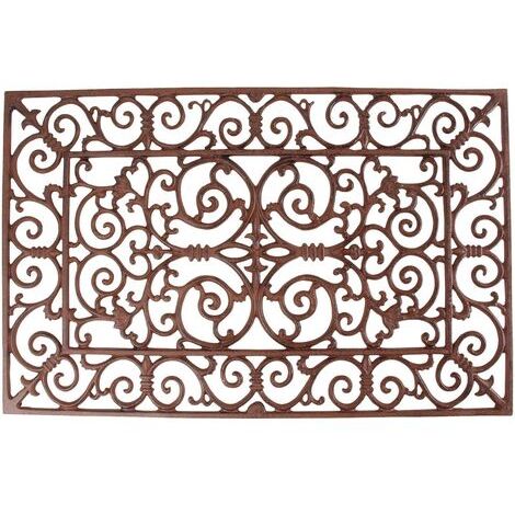 Paillasson en fonte Best For Boots 73x46,5cm paillasson marron antique ...