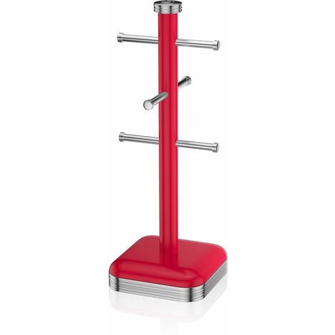 Swan Retro Mug Tree Red