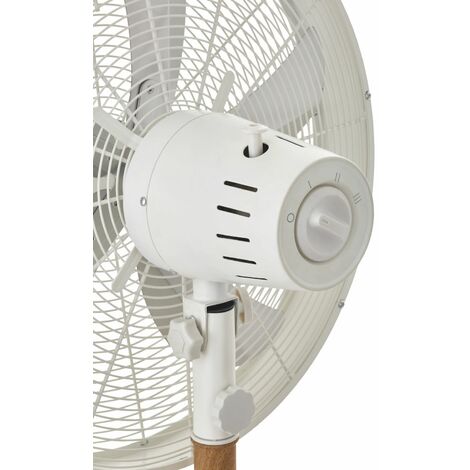 Swan 16 Inch Nordic White Stand Fan