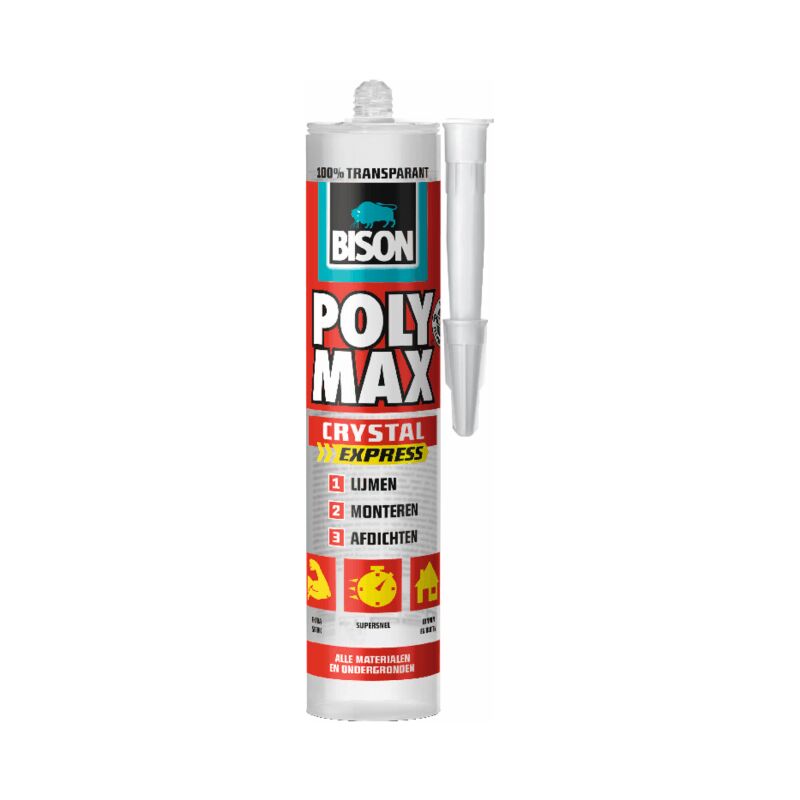 Bison Poly Max® Crystal Express Koker 300 g