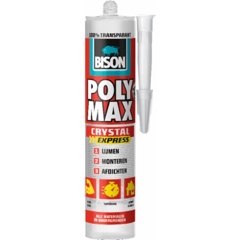 Bison Poly Max® Crystal Express Koker 300 g