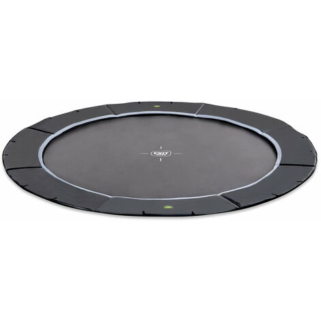 Trampoline enterré au niveau du sol EXIT Dynamic sports ø305cm - noir