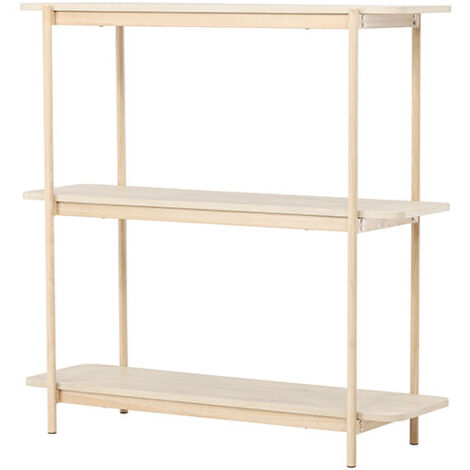 Heim Regal 120 cm 3 Regale whitewash.