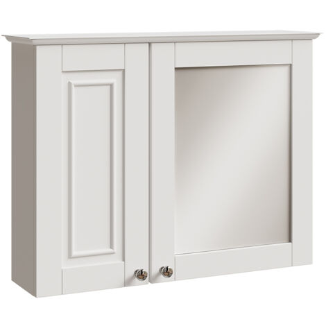 Mobile a specchio per il bagno Vanity, Bianco, 68 x 51 cm, Vicco