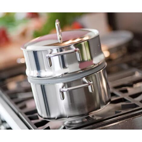 Casserole 20cm 3L Demeyere Apollo 44320 fond 7 couches pour induction ...