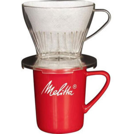 Melitta - cup+support filtre standard 1x2 blanc - 6761206