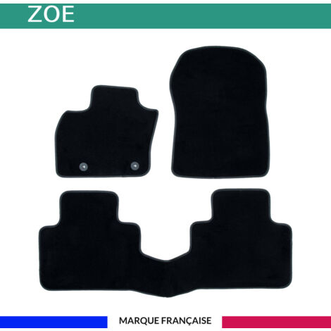 Tapis de voiture - Sur Mesure pour ZOE (dès 06/2012) - 3 pièces - Tapis ...
