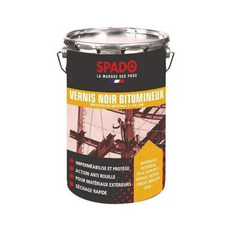 Bituminöser schwarzer Lack 4l