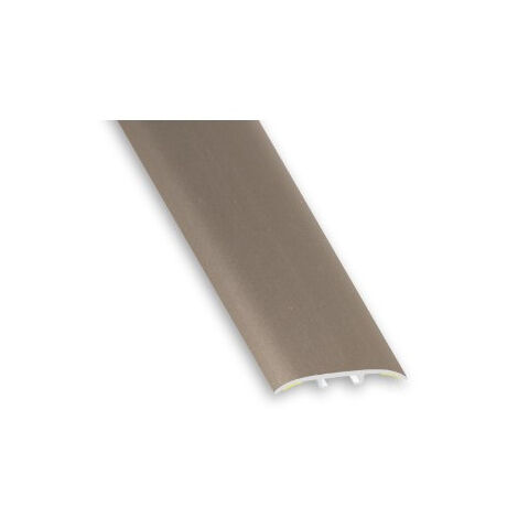 Design-Einstiegsleiste 2 in 1, Alu titanium, 3.8x83cm.