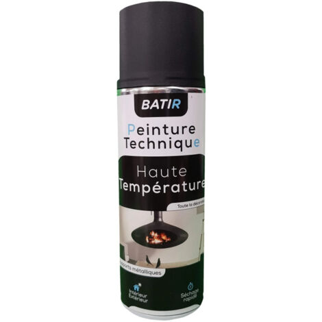 Hochtemperatur-Spraydose, 400ml, schwarz