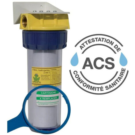 2-in-1-Filter, Anti-Korrosions- und Anti-Kalk-Filter