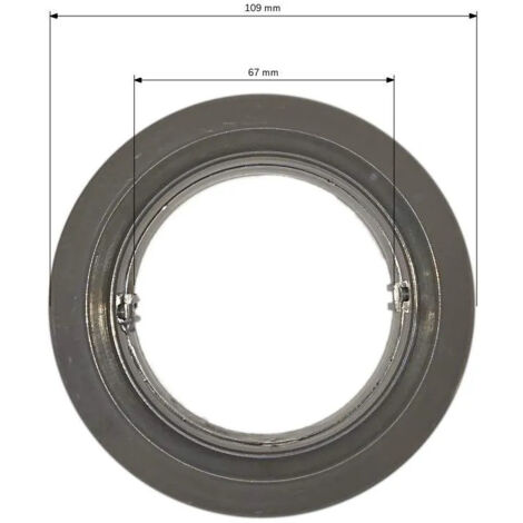Gewindering für Siphoid-Duschabfluss Nicoll SAS