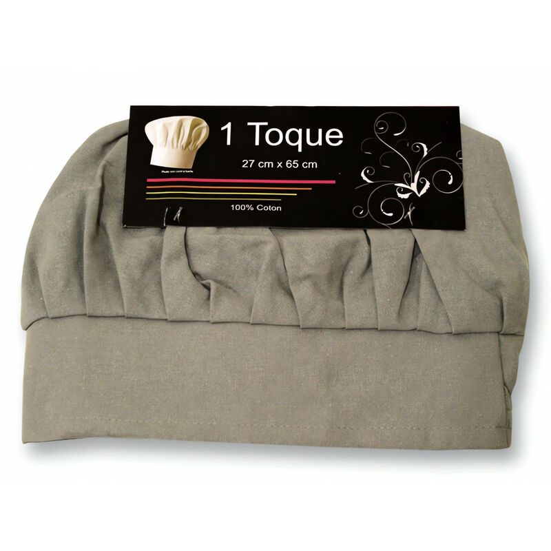 Toque gris 27x65 cm