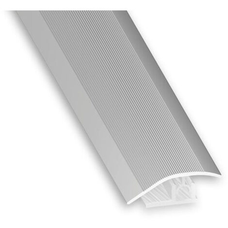 Soglia in alluminio trasparente 4.7x93cm.