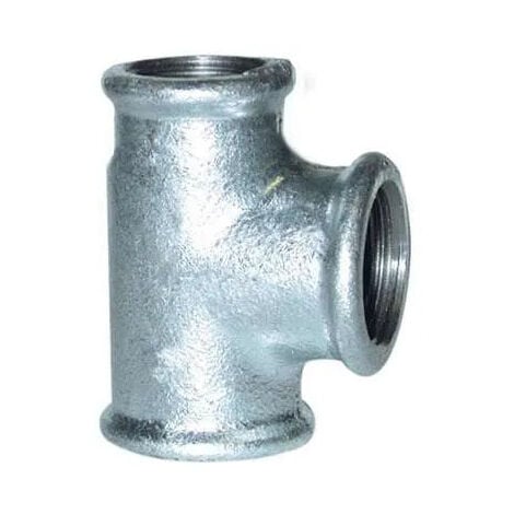 Tee ridotto femmina 90° 50/40/50 galvanizzato