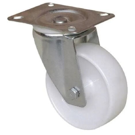 Rotella PORT-ROLL D.65 mm, piastra girevole 75x60 mm, altezza 86 mm