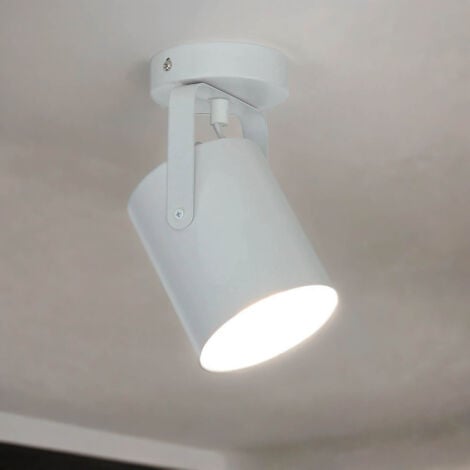 Spot plafond blanc E27