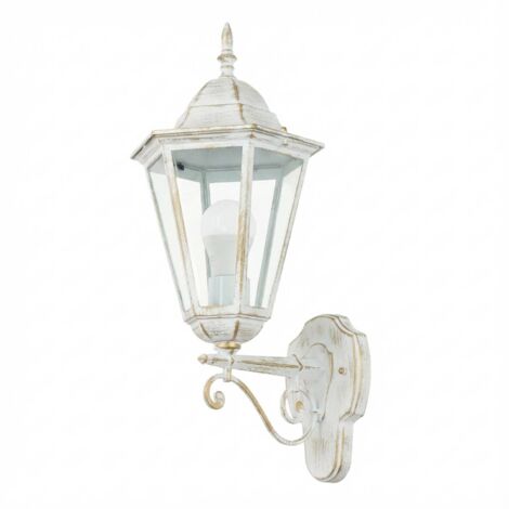 Applique murale d'extérieur Blanc BRISTOL II IP44 E27