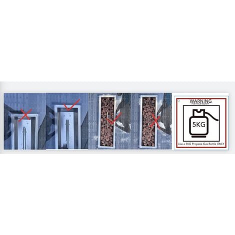 Outdoor PE Dark Mixed Grey Rattan Propane Butane Gas Fire Pit Dining ...