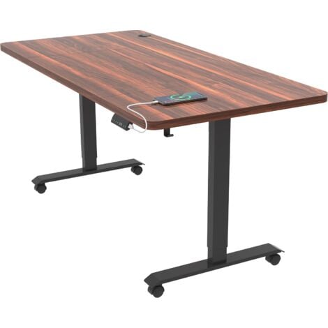 Walnut colored desk store