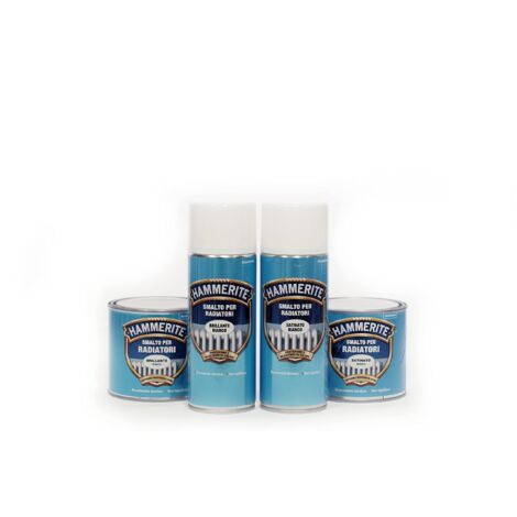 Smalto Spray Anti-Ruggine per Radiatori. Bianco brillante (400 Ml ...