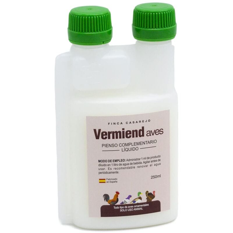 FINCA CASAREJO - Vermiend 250ml – Pienso complementario líquido con extractos Naturales para ...