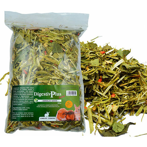DigestivPlus Rodent - Hierba para Conejos, cobayas y Chinchillas 150 g