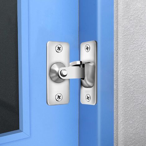 Norcks 2 PCS 90 Grados Ángulo Recto Pestillo De La Puerta Hebilla De La ...