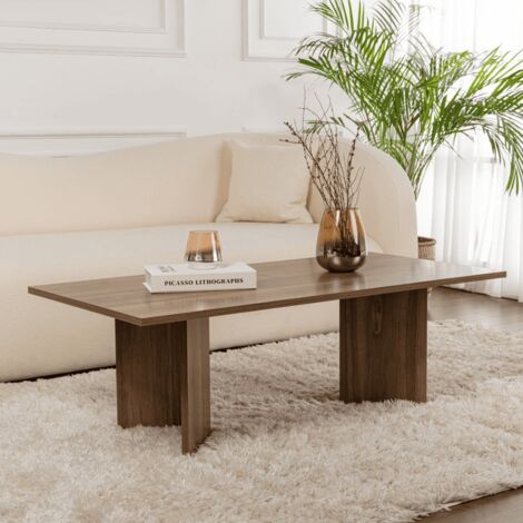 Mesa de centro con sobre rectangular L119 cm - SABIN