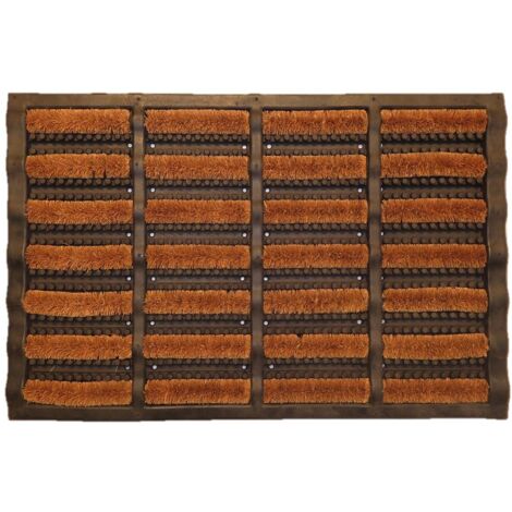 Felpudo de coco motivo rectángulo